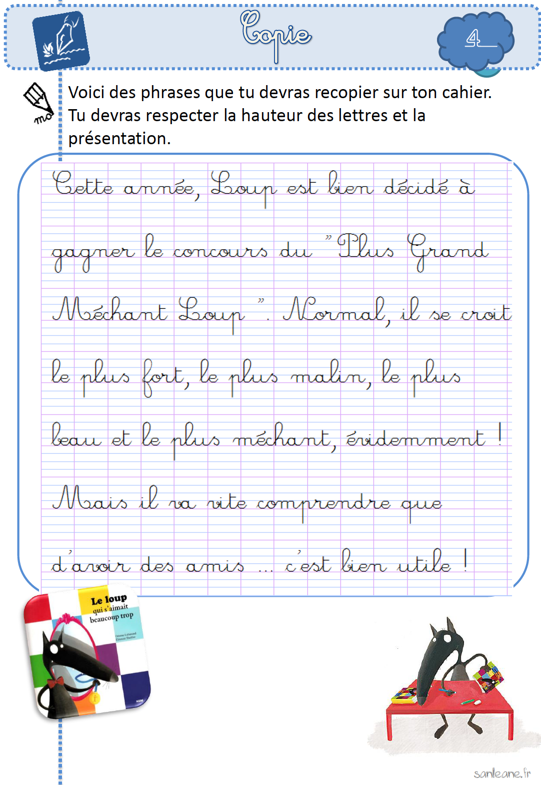 Planning du vendredi 5 juin – CP – Couleurs et Cahiers